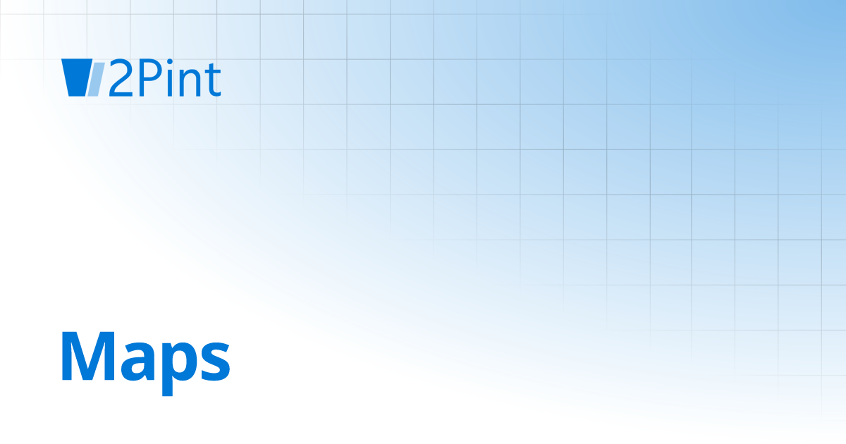 Maps | Product Documentation