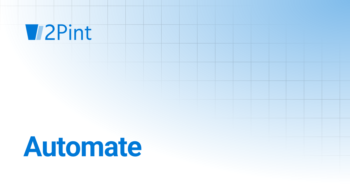 Automate | StifleR | Product Documentation